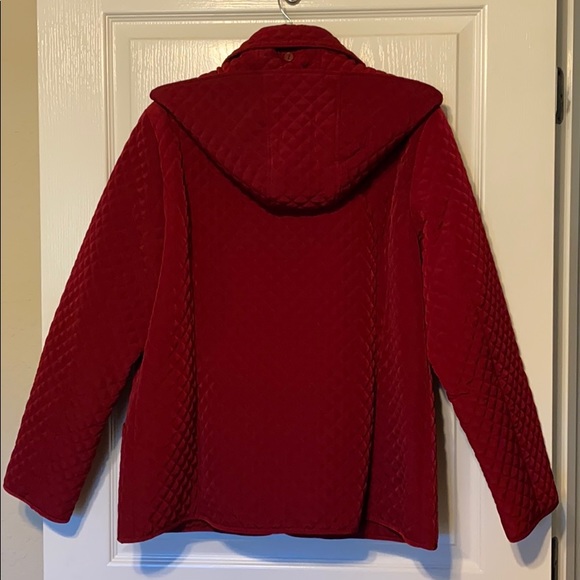 East 5th | Jackets & Coats | Quilted Ladies Deep Red Jacket | Poshmark